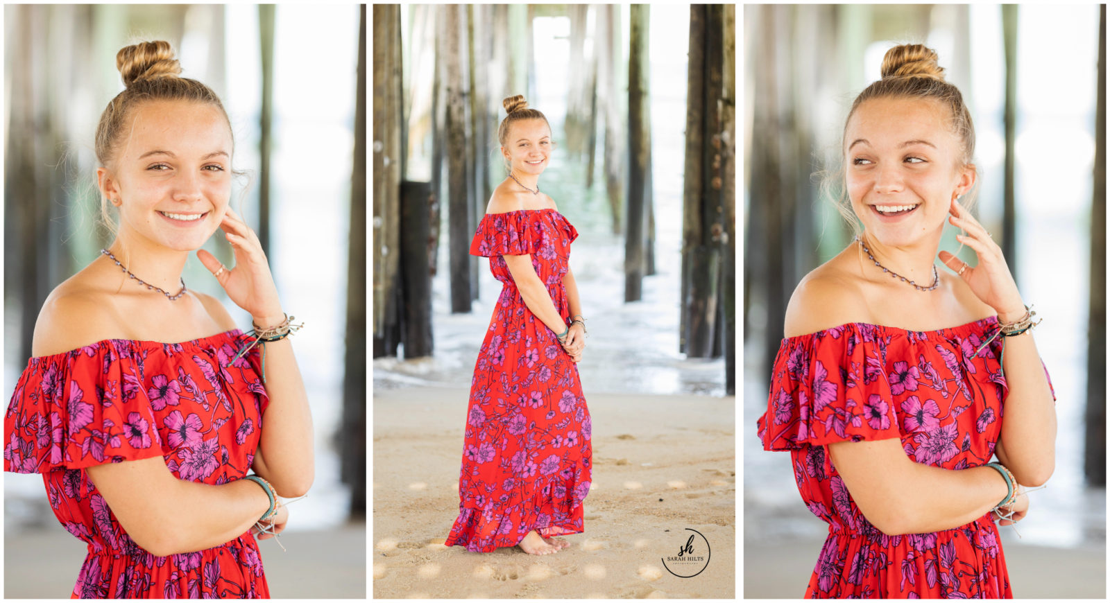 Nags Head North Carolina Surfing Senior Session Jadyn