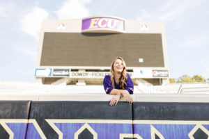 Emily Class of 2021 ECU Graduation Portraits