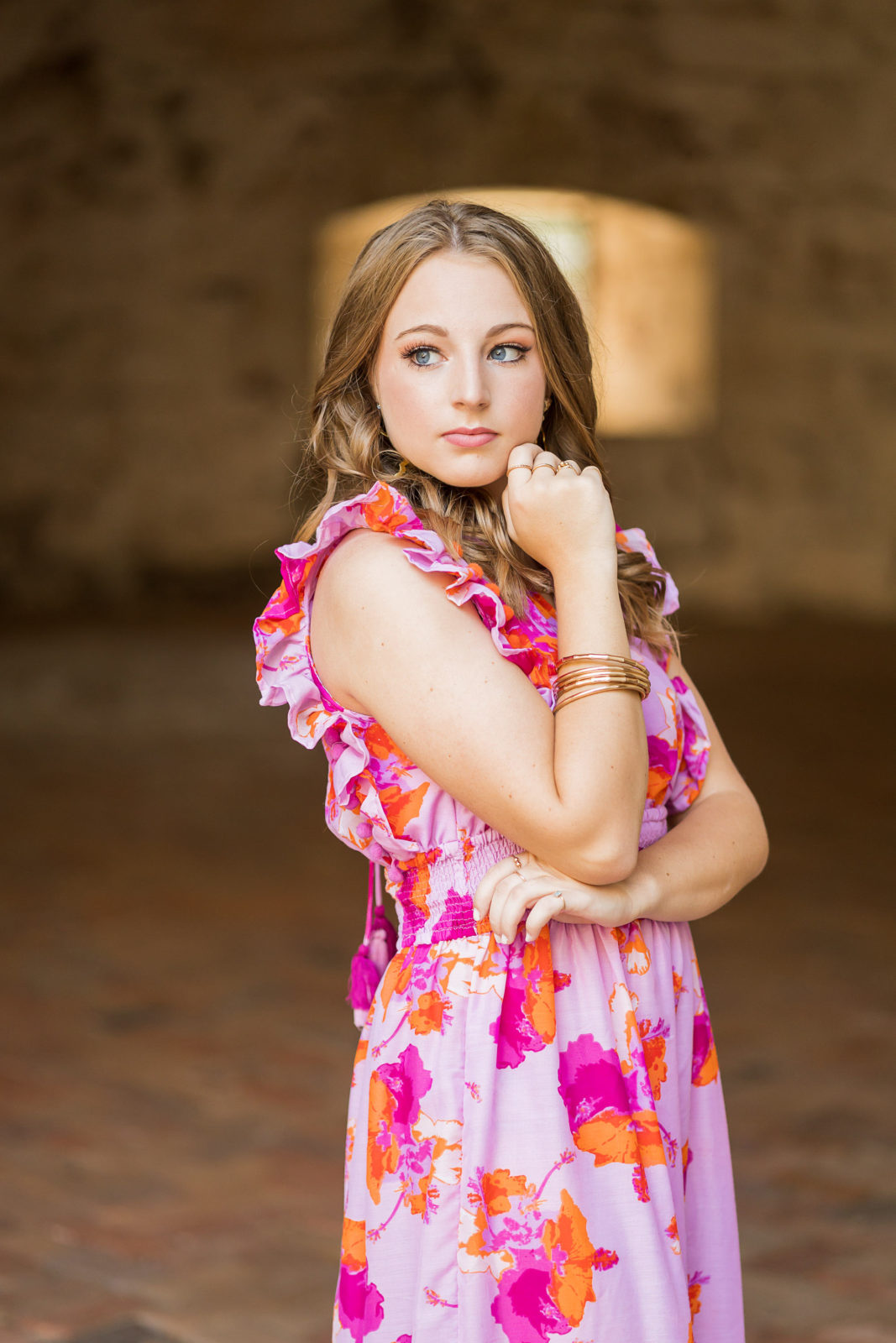 Fort Monroe Hampton VA Senior Session Kayleigh Class of 2023